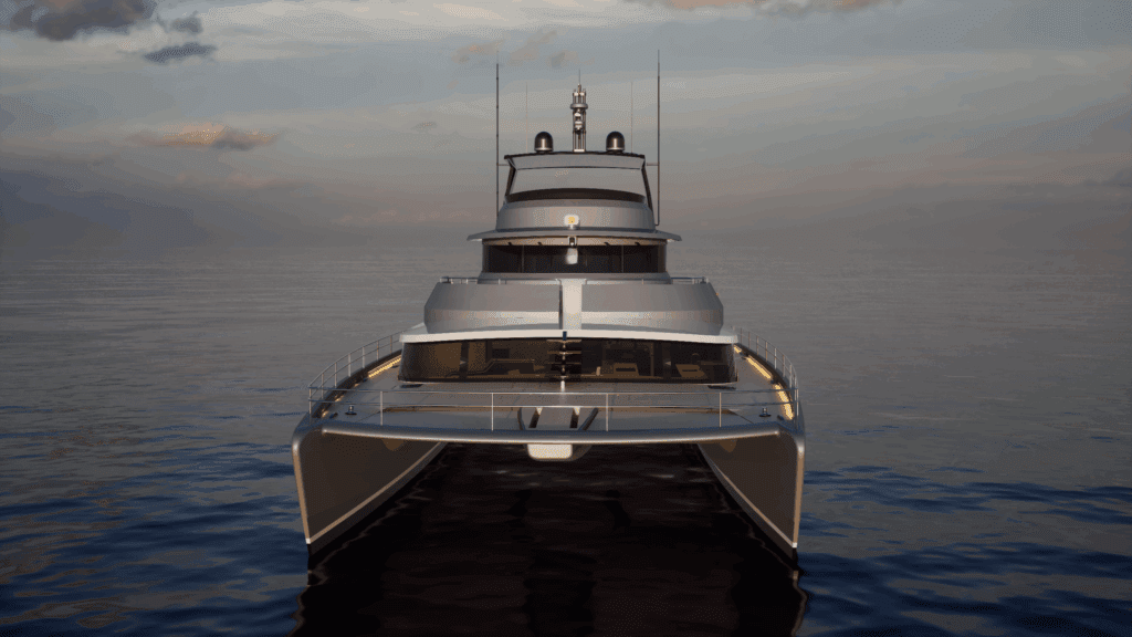 PowerCat RestoMod - Stephens Waring Yacht Design